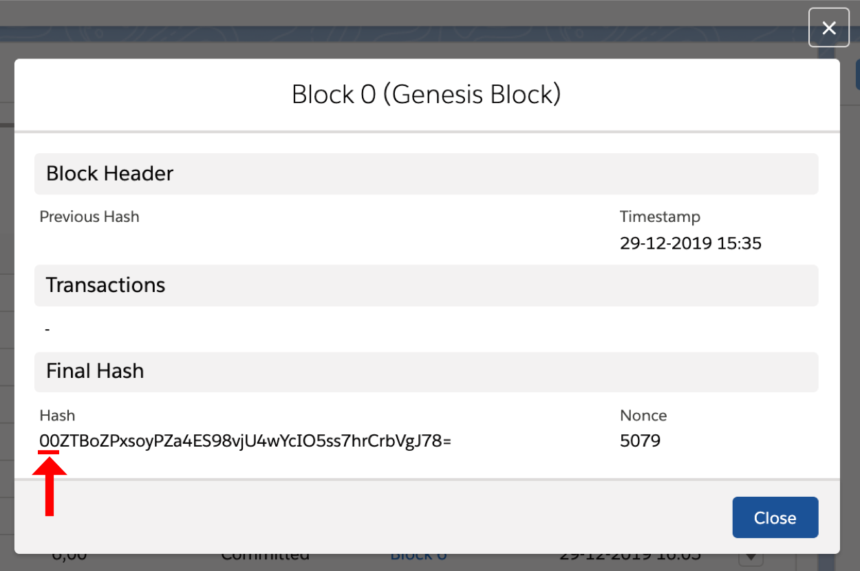 Blockchain Simulator In Salesforce Forcelution